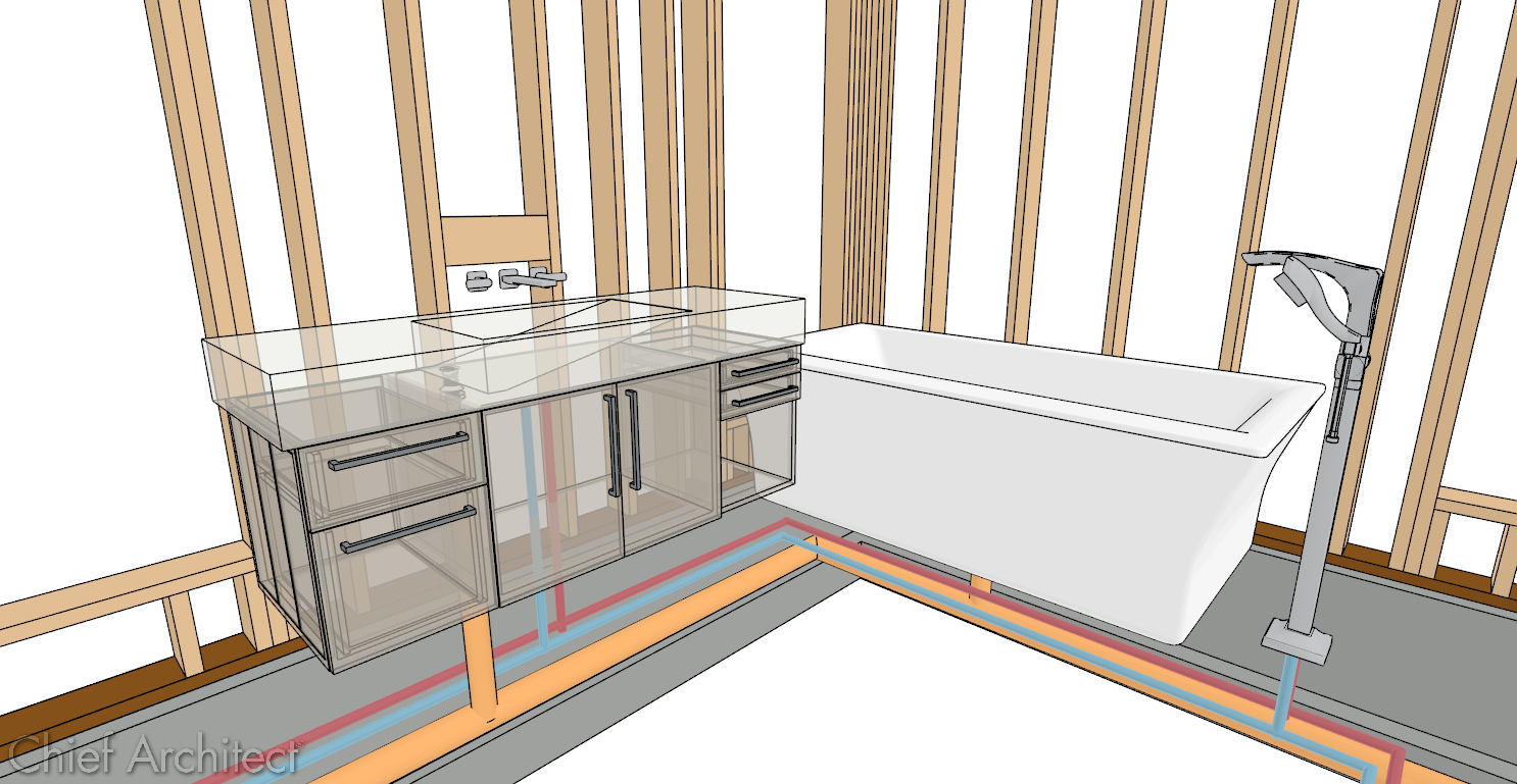 3D Plumbing & Plumbing Isometrics in Chief Architect | ChiefBlog